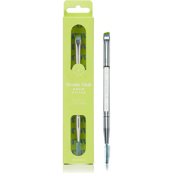 SPECTRUM The Brush Club Brow Styler Duo Brush - Lime
