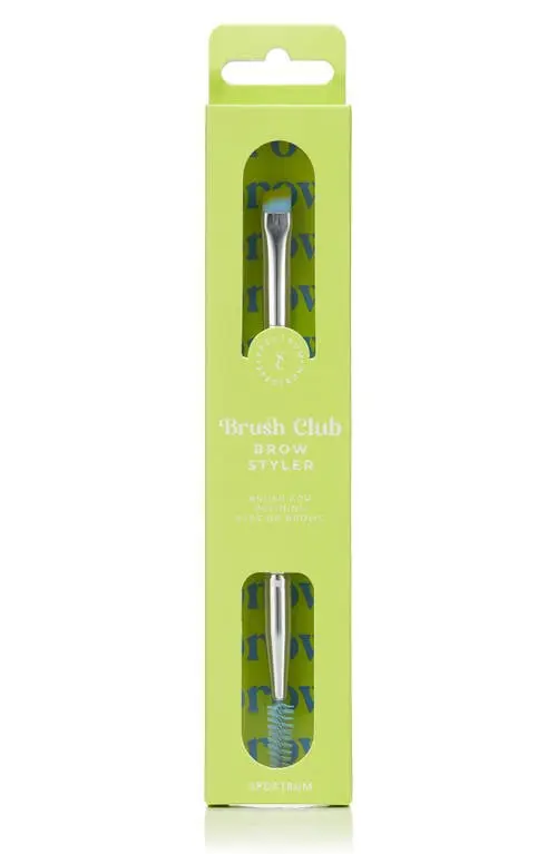 SPECTRUM The Brush Club Brow Styler Duo Brush - Lime