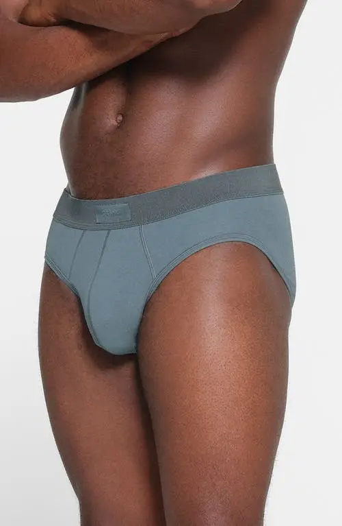 SKIMS Cotton & Modal Blend Briefs - Kyanite