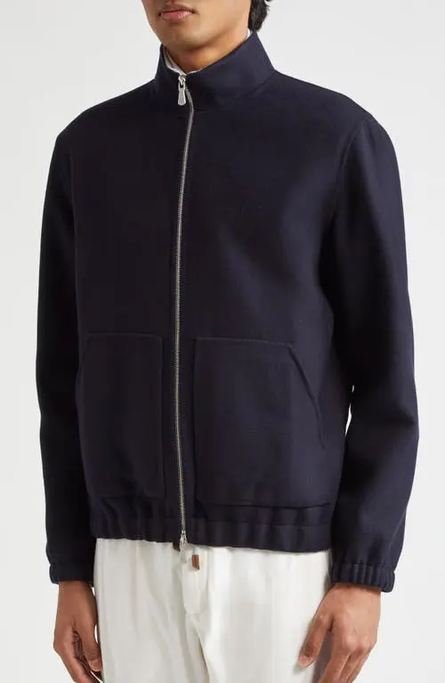 Eleventy Wool Double Face Jacket
