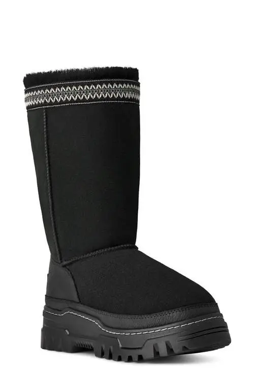 UGG Classic Tall Trailblazer Waterproof Boots - Black