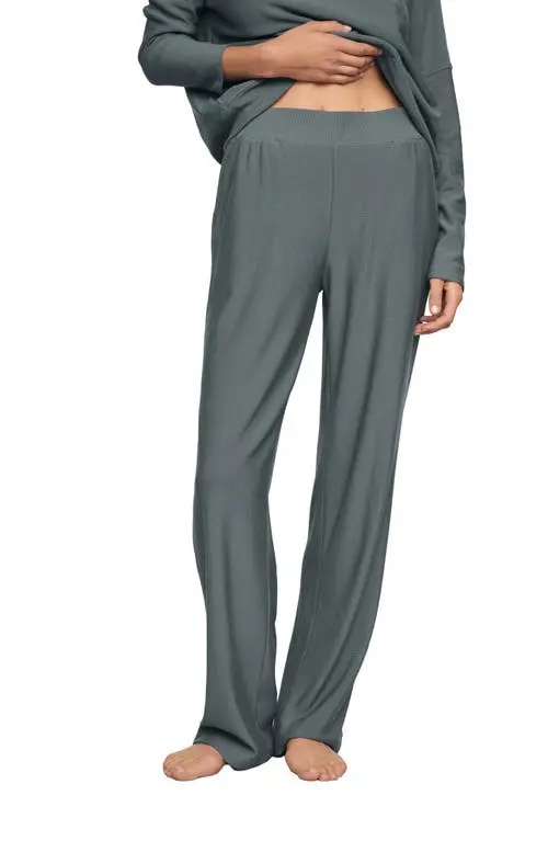Eberjey Softest Sweats Lounge Pants - Stone Blue