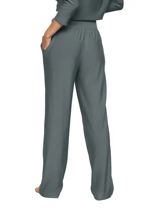Eberjey Softest Sweats Lounge Pants - Stone Blue