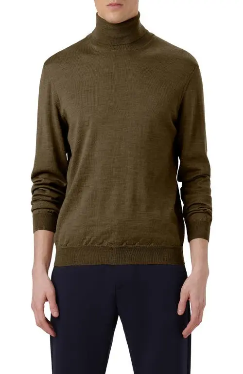 Bugatchi Sawyer Merino Wool Turtleneck Sweater