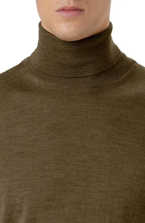 Bugatchi Sawyer Merino Wool Turtleneck Sweater