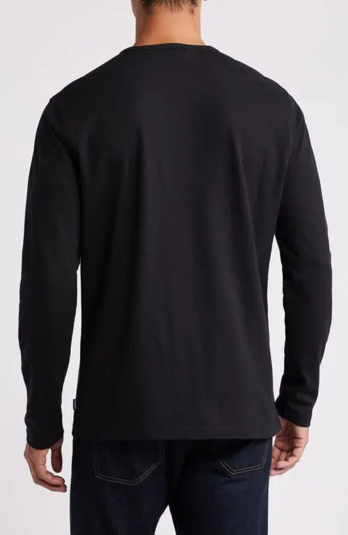 Stone Rose Comfort Slub Piqué Henley