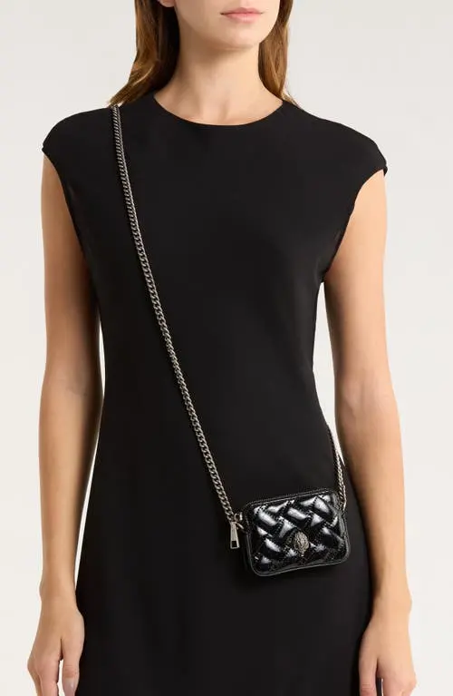 Kurt Geiger Micro Kensington Camera Bag - Black