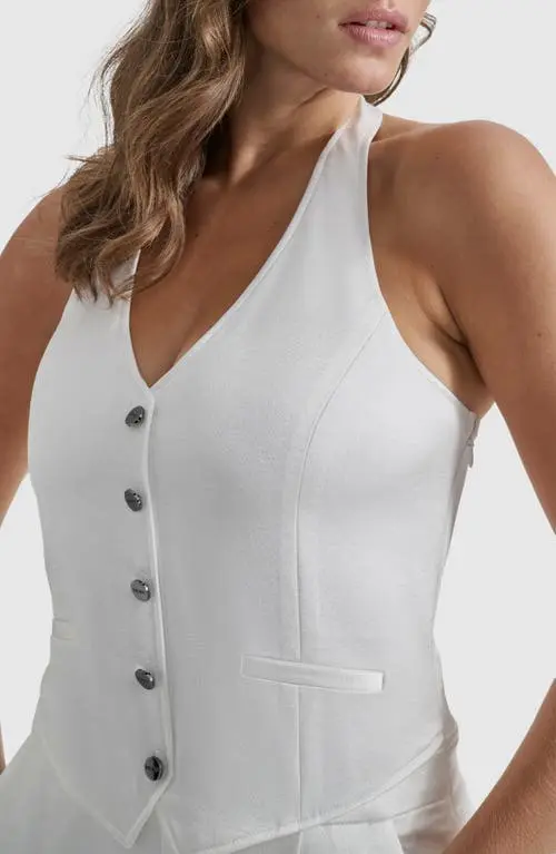 Dkny Halter Tuxedo Jumpsuit