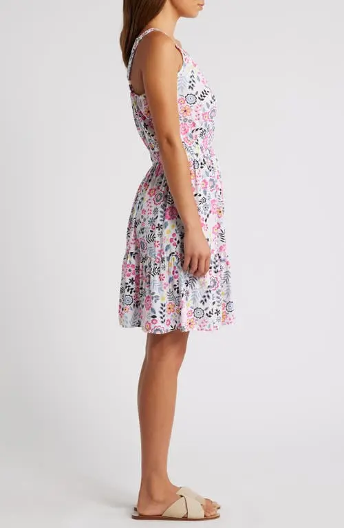 BEACHLUNCHLOUNGE Luella Ruched Waist Sundress