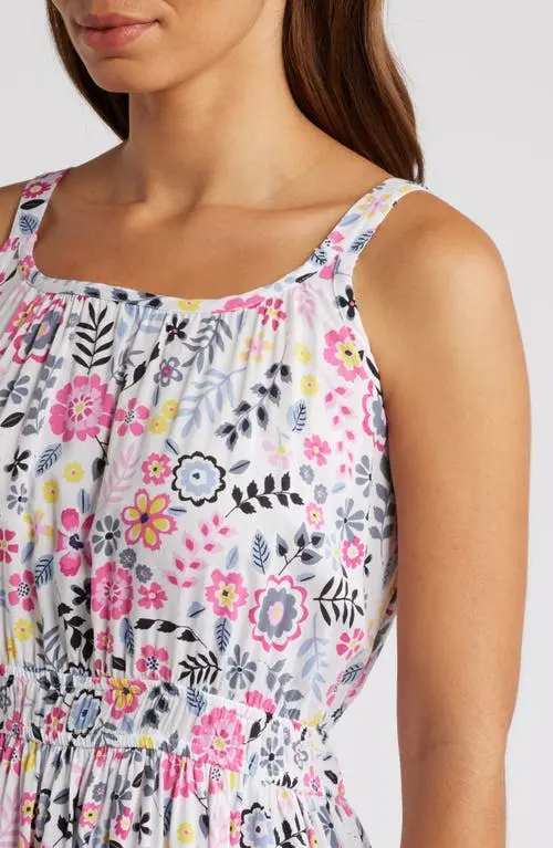 BEACHLUNCHLOUNGE Luella Ruched Waist Sundress
