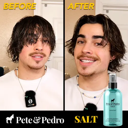 PETE & PEDRO Natural Sea Salt Spray 2 Oz - None