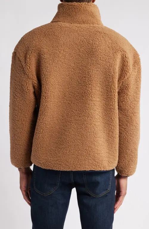 UGG Braid Half Zip Fleece Pullover