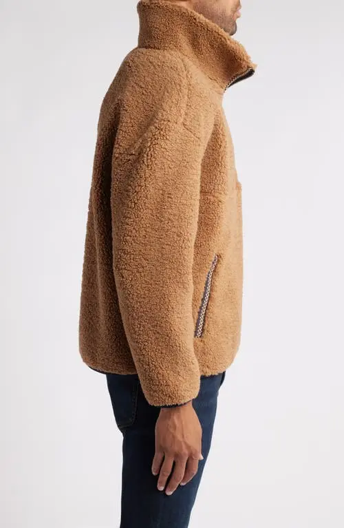 UGG Braid Half Zip Fleece Pullover
