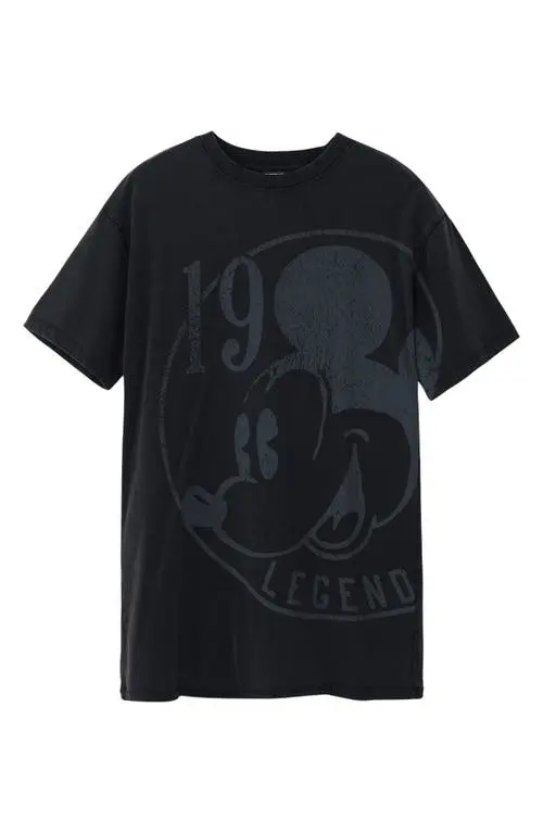 Desigual Mickey Mouse Cotton Graphic T-shirt Dress