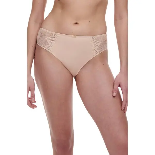 Chantelle Origins Orchids Lace Bikini - Nude Blush