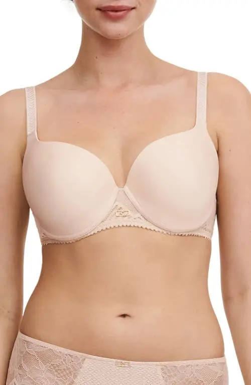 Chantelle Origins Sweetheart Underwire T-shirt Bra - Nude Blush
