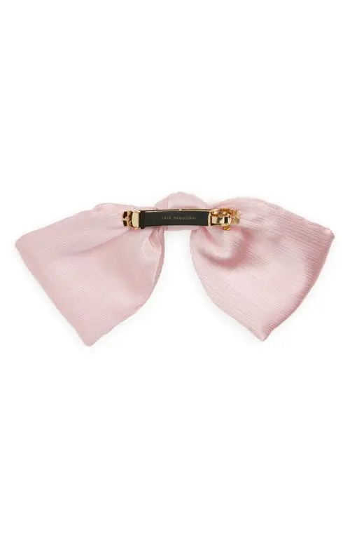 Lele Sadoughi Paloma Satin Bow Barrette