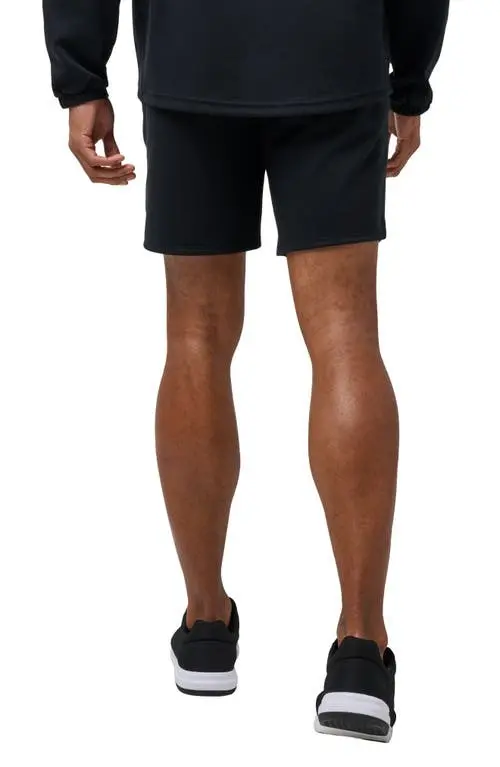 Travis Mathew Sideslip Fleece Shorts - Black