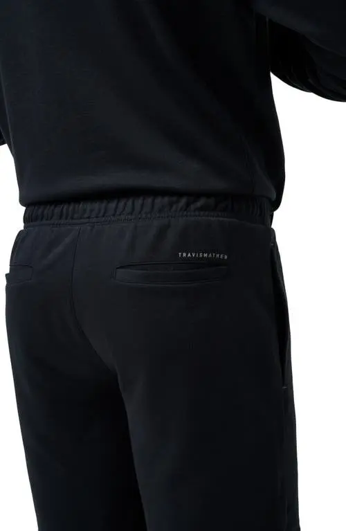 Travis Mathew Sideslip Fleece Shorts - Black