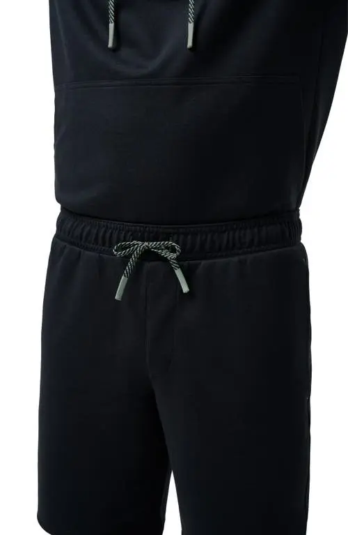 Travis Mathew Sideslip Fleece Shorts - Black