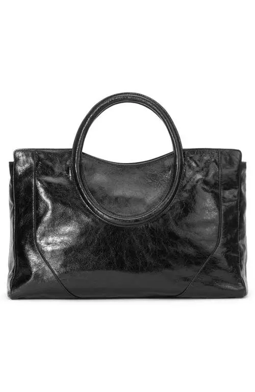 Staud Maude Leather Satchel - Black