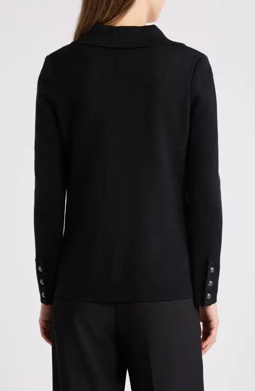 Kobi Halperin Clove Wool Blend Cardigan - Black