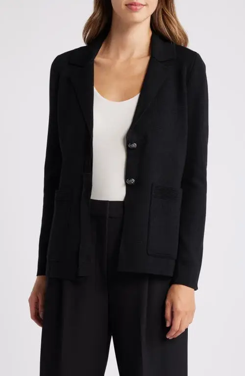 Kobi Halperin Clove Wool Blend Cardigan - Black