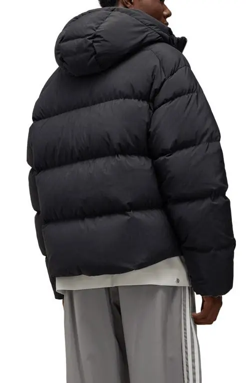 Y3 Down Puffer Jacket With Removable Hood