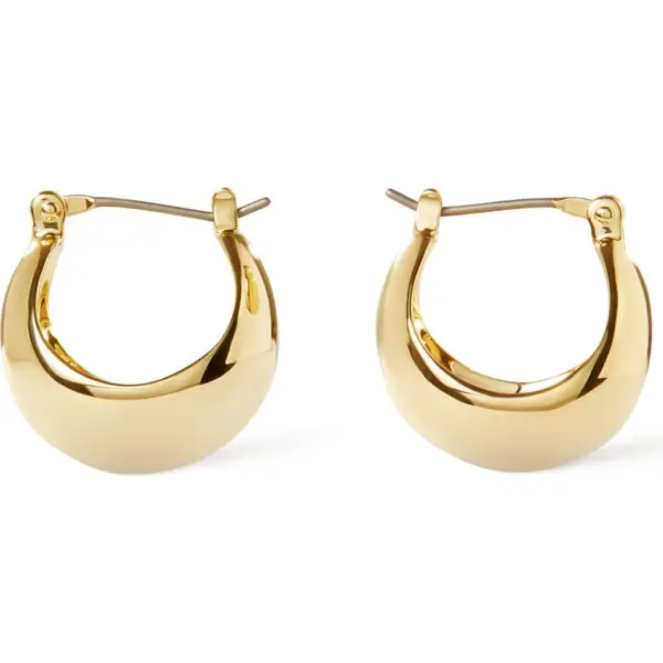 ANA LUISA Abby Hoop Earrings - Gold
