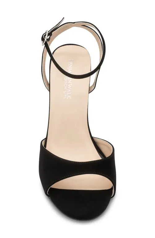 TOUCH UPS Quinn Ankle Strap Sandal - Black