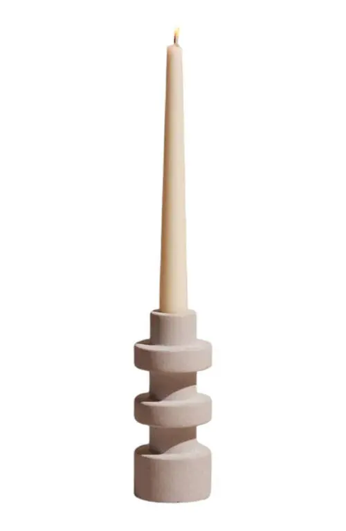 MESO GOODS Pilar Tear Candle Holder - Ivory Tear