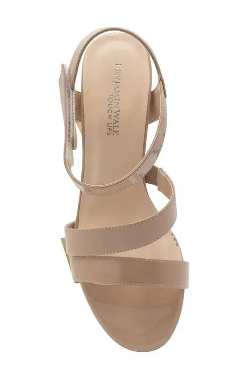 TOUCH UPS Lucille Ankle Strap Sandal - Nude