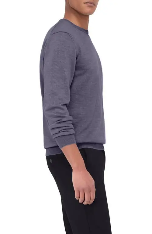 Bugatchi Scott Crewneck Merino Wool Sweater - Anthracite