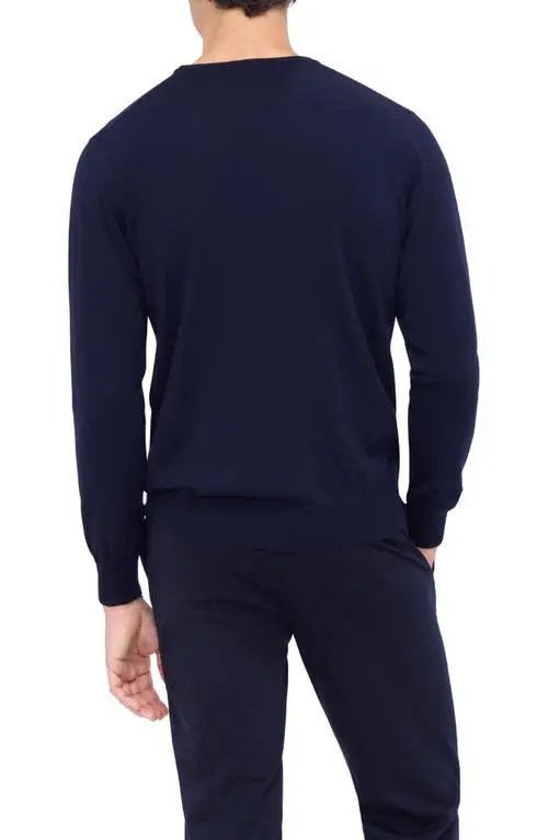 Bugatchi Scott Crewneck Merino Wool Sweater