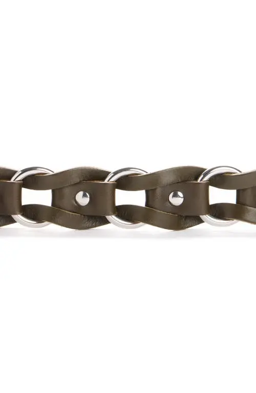Isabel Marant Bali Braided Leather Belt