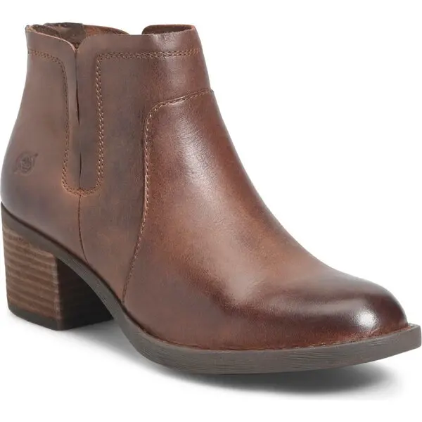 BØRN Reece Bootie - Brown Leather