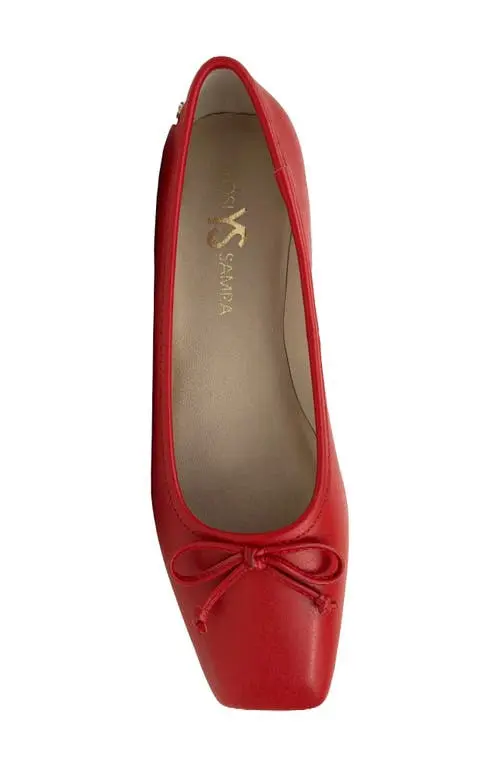 Yosi Samra Cara Square Toe Ballet Flat
