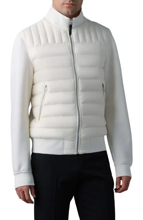 Mackage Collin-r Quilted Down Puffer Jacket - Cream