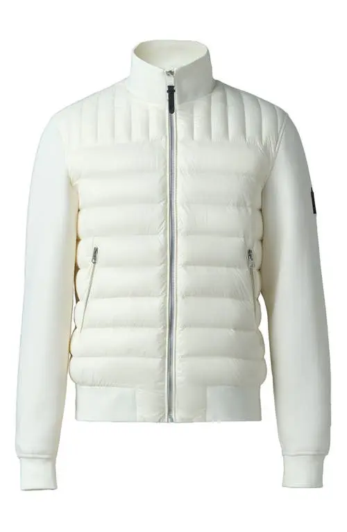 Mackage Collin-r Quilted Down Puffer Jacket - Cream