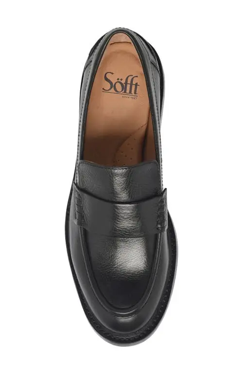 SOFFT Meryl Water-resistant Loafer - Black
