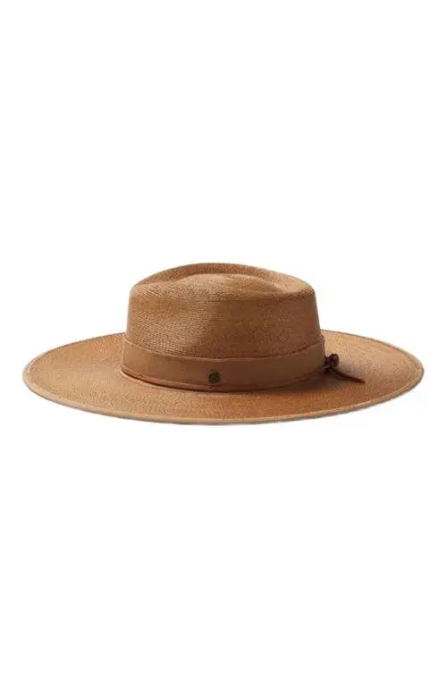 HEMLOCK HAT CO Cruz Fedora - Saddle
