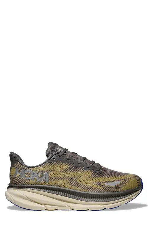 HOKA® Clifton Gore-tex® Running Shoe - Gravel/eggshell