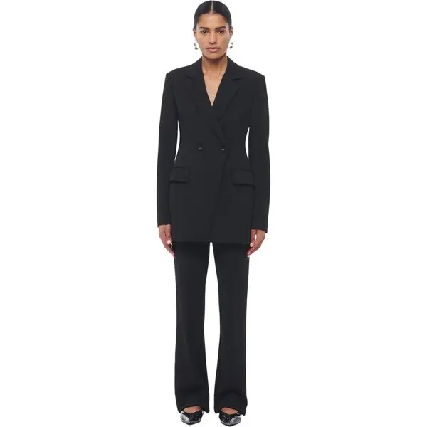 Another Tomorrow Jersey Jacket - Black