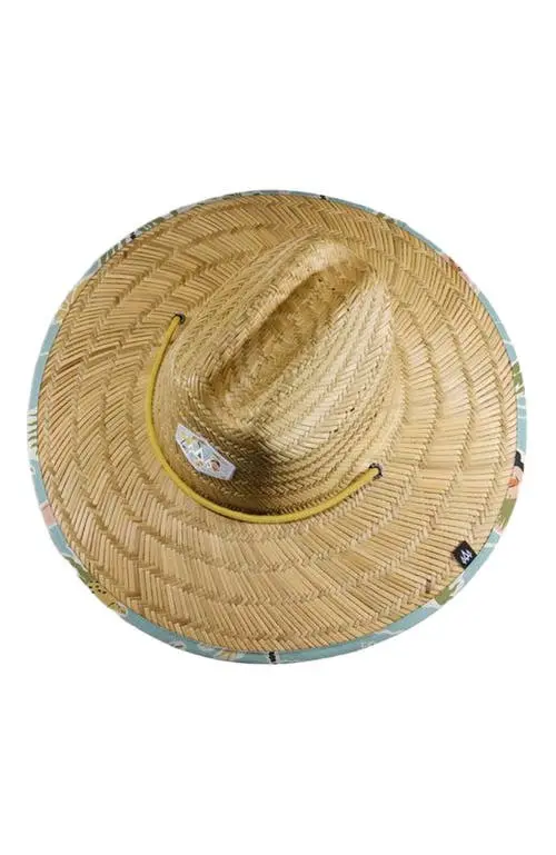 HEMLOCK HAT CO Islander Straw Lifeguard Hat - Hula Dolphin