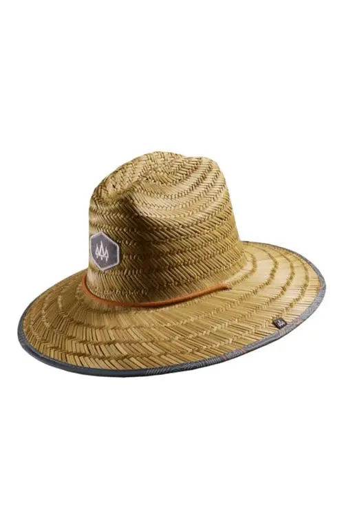 HEMLOCK HAT CO Nomad Straw Lifeguard Hat - Topography Map
