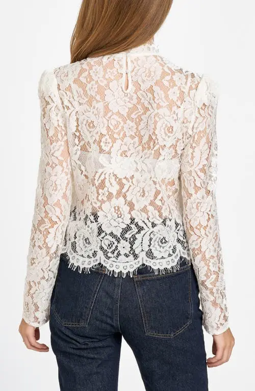 WAYF Nell Lace Top