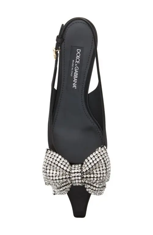 Dolce & Gabbana Kitten Heel Slingback Pump