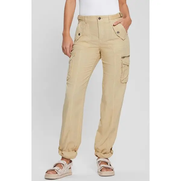 Guess Nessi Cargo Pants - Beige