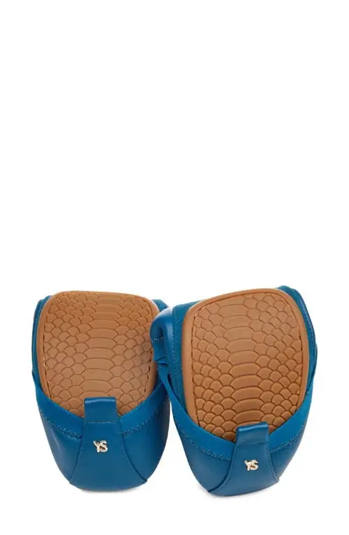 Yosi Samra Samara Foldable Ballet Flat - Tidal Teal
