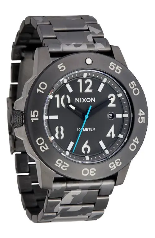 Nixon Smyth 44 Bracelet Watch - Camo